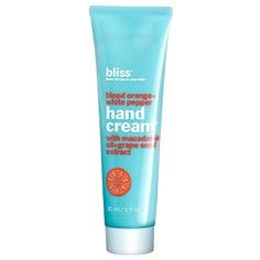 Bliss Blood Orange+white Pepper Hand Cream 1 Oz | Riffbug